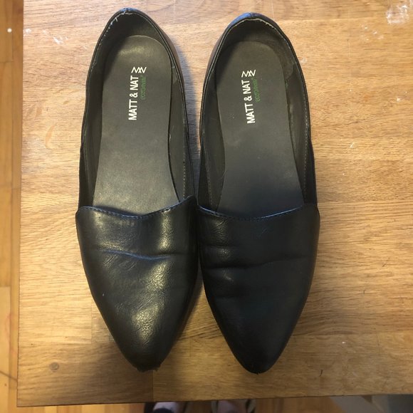 Matt & Nat | Shoes | Matt Nat Vegan Black Westmount Flat Shoes | Poshmark